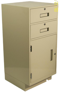 Fenco F-204 Pedestal Unit with 2 Locking Box Drawers - Safe and Vault ...