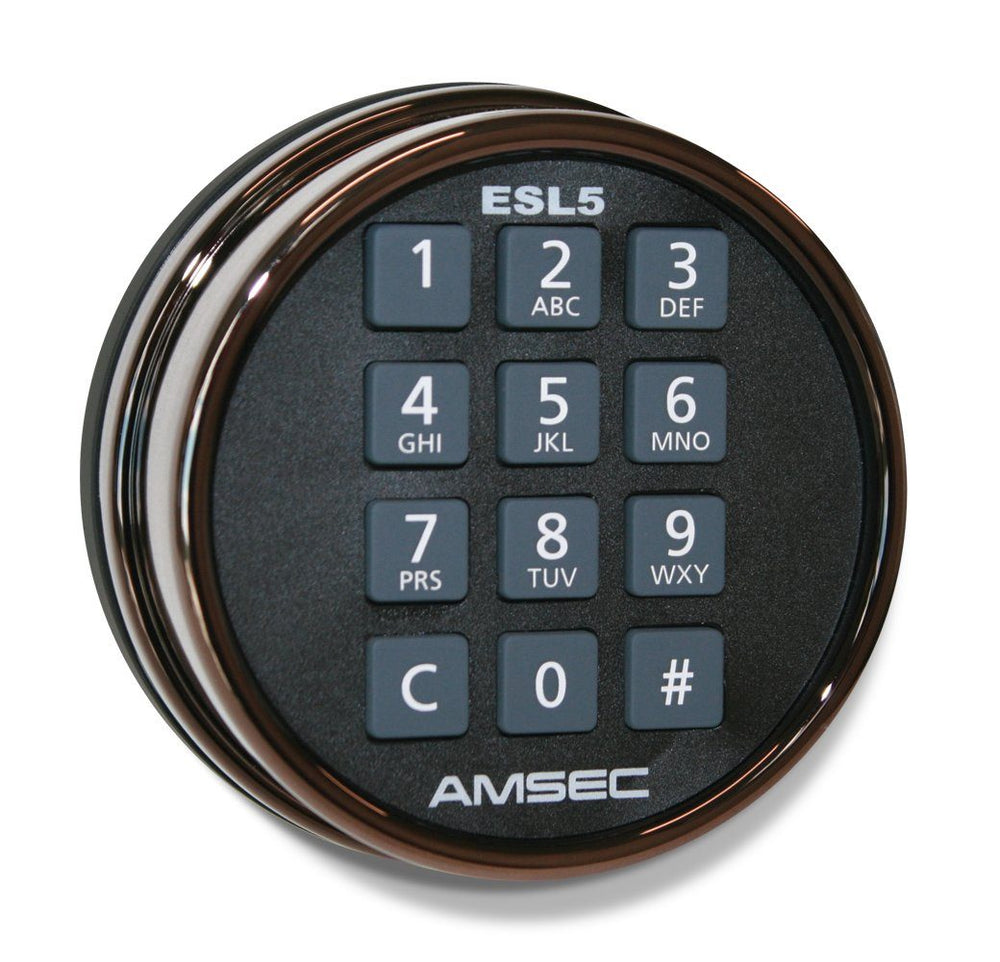 AMSEC ESL5 Illuminated Electronic Lock - Safe and Vault Store.com